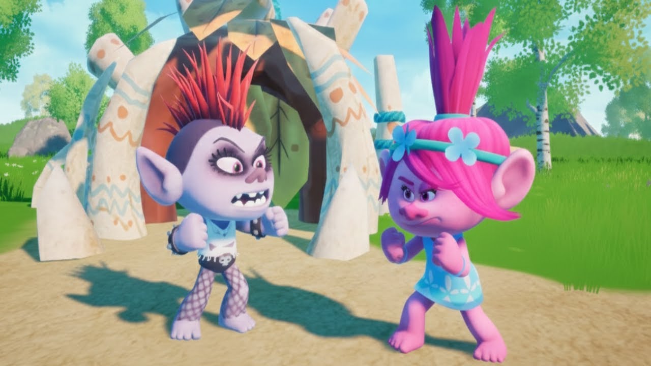 Poppy versus Barb! - Trolls S01E39 - YouTube