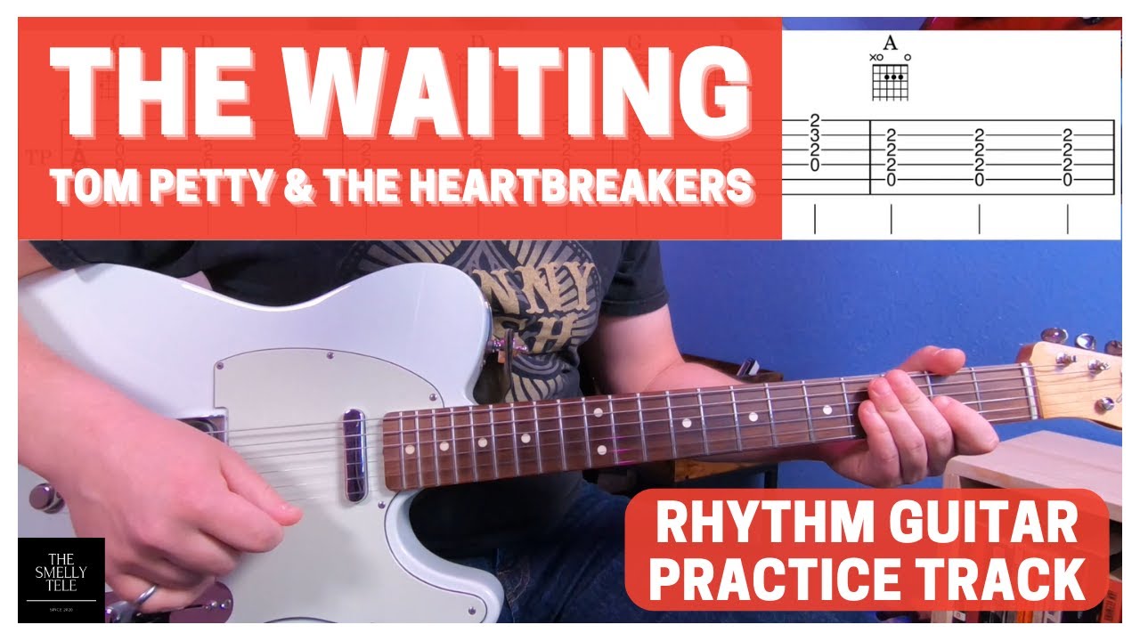 The Waiting [Rhythm Guitar | Practice Track] - YouTube