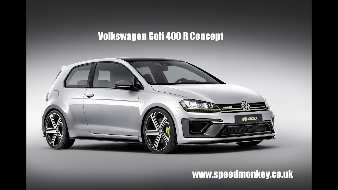 Volkswagen Golf R 400 Concept - YouTube