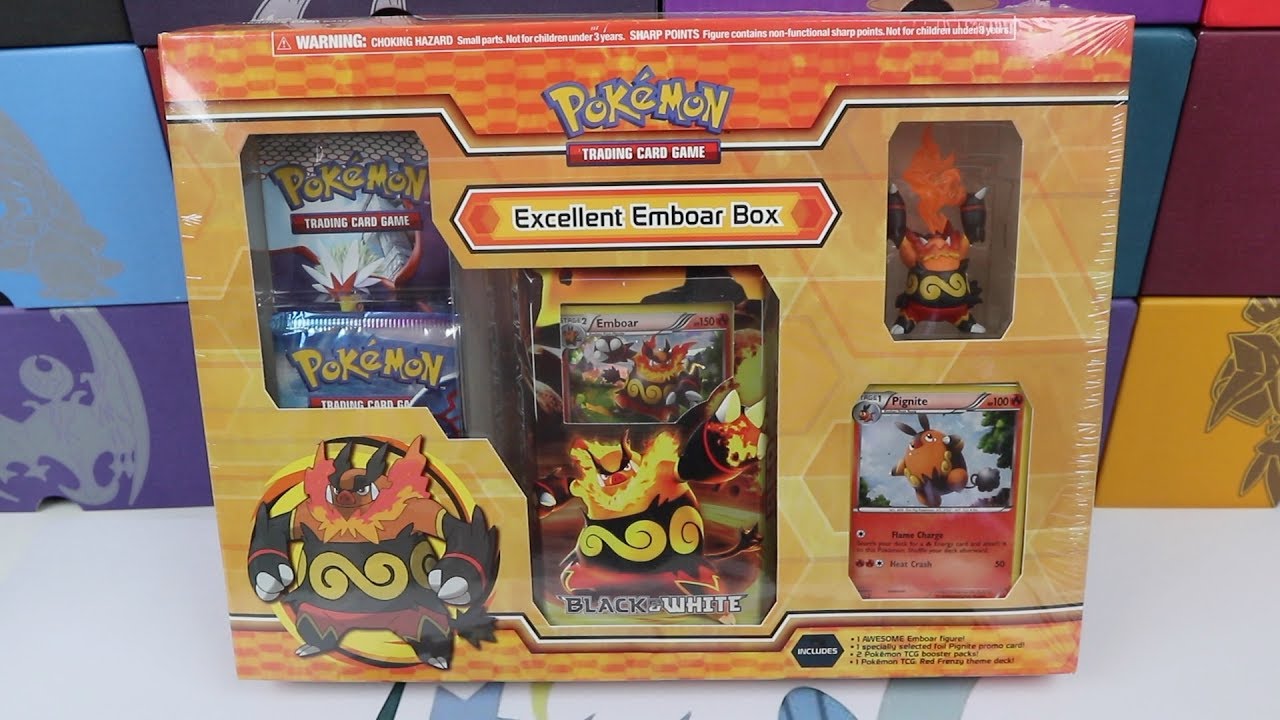 Excellent Emboar Box Opening - YouTube