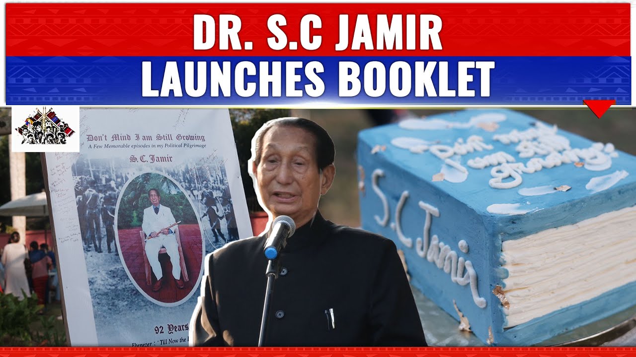DR. S.C JAMIR LAUNCHES BOOKLET “DON’T MIND, I AM STILL GROWING” - YouTube