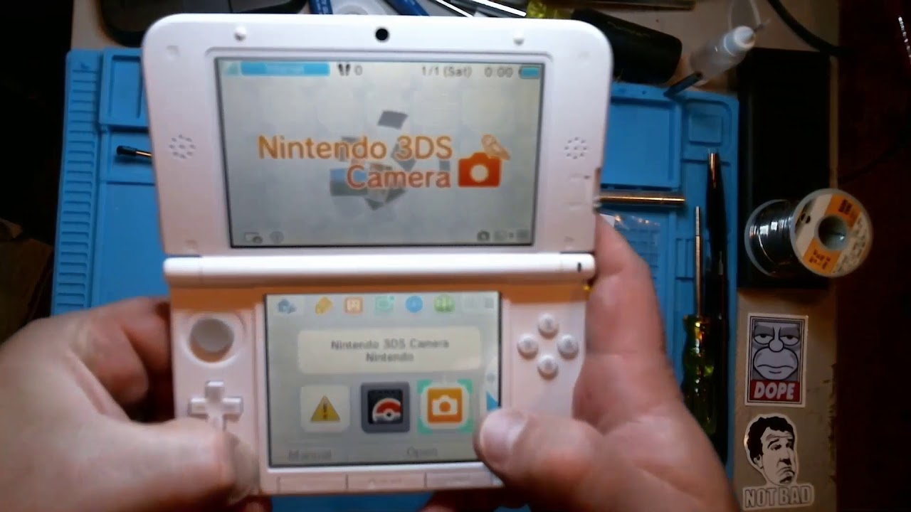 Nintendo 3DS XL Cleaning / Repair Part 3 AKA The Bloody End - YouTube