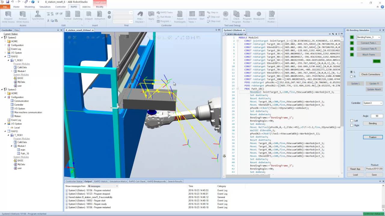 RS Bending Simulator - YouTube