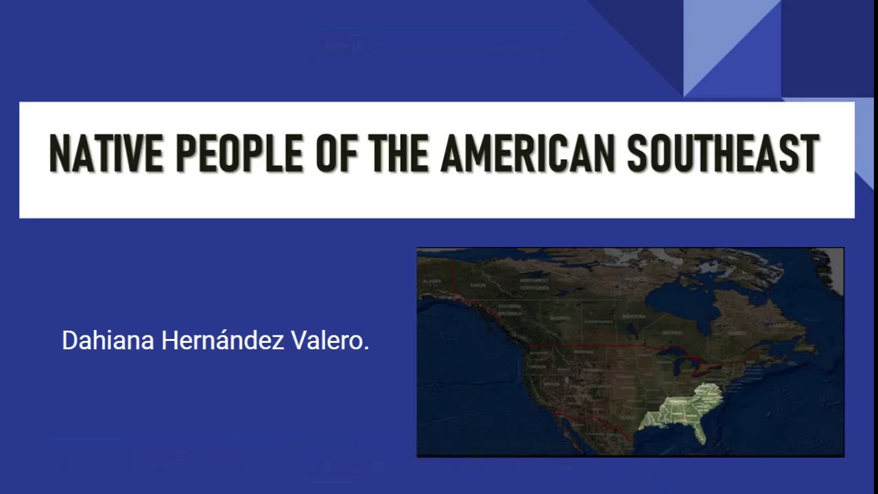 Native people of the American Southeast-DHV - YouTube