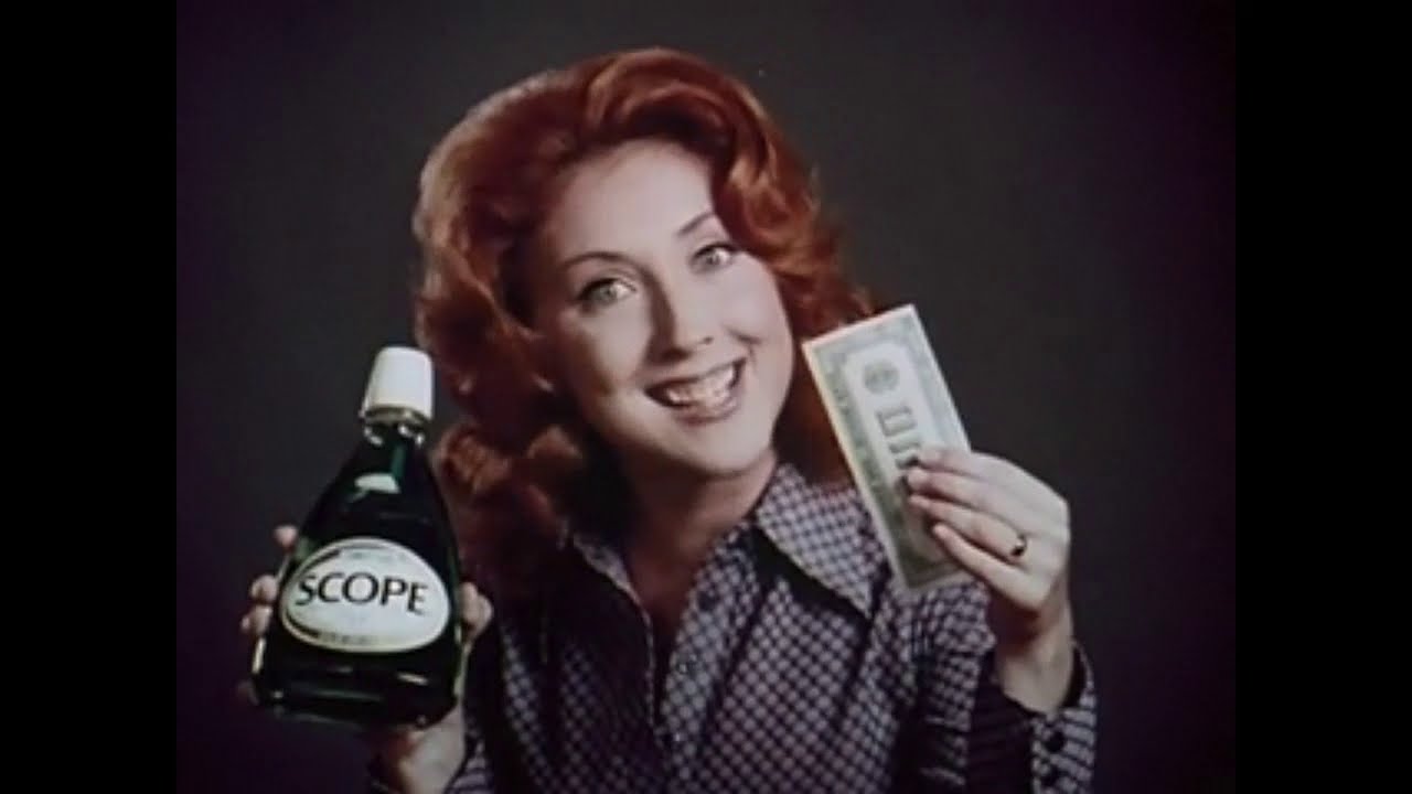 Scope Mouthwash 'Dollar Offer' Commercial (1971) - YouTube
