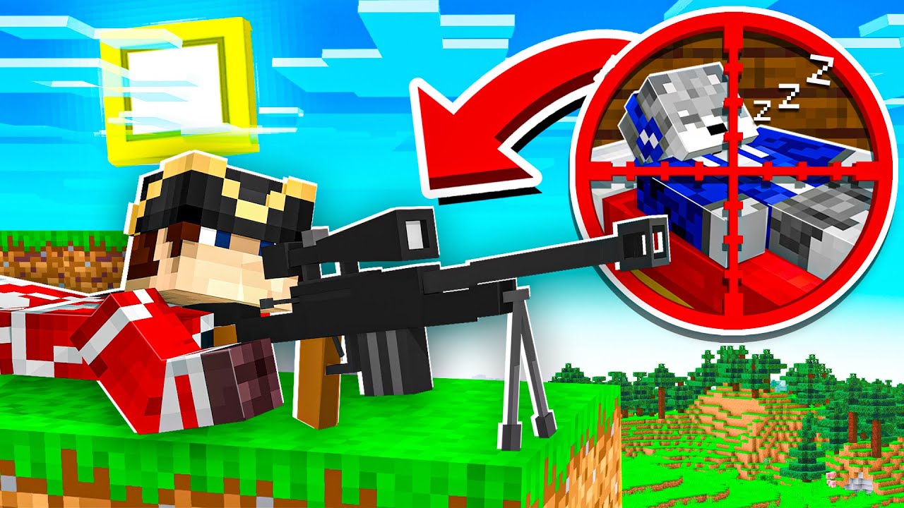 J'ai des ARMES à FEU Dans MINECRAFT ! - YouTube