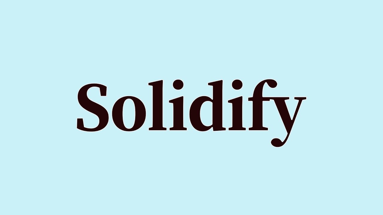 Solidify Pronunciation and Meaning - YouTube