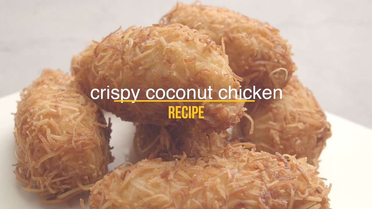 Crispy Coconut Chicken Recipe - YouTube