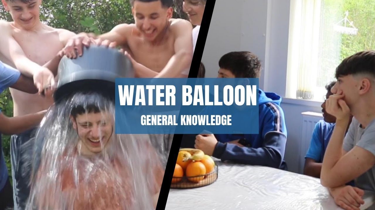 Water balloon & General knowledge with The Sunday Boys - YouTube