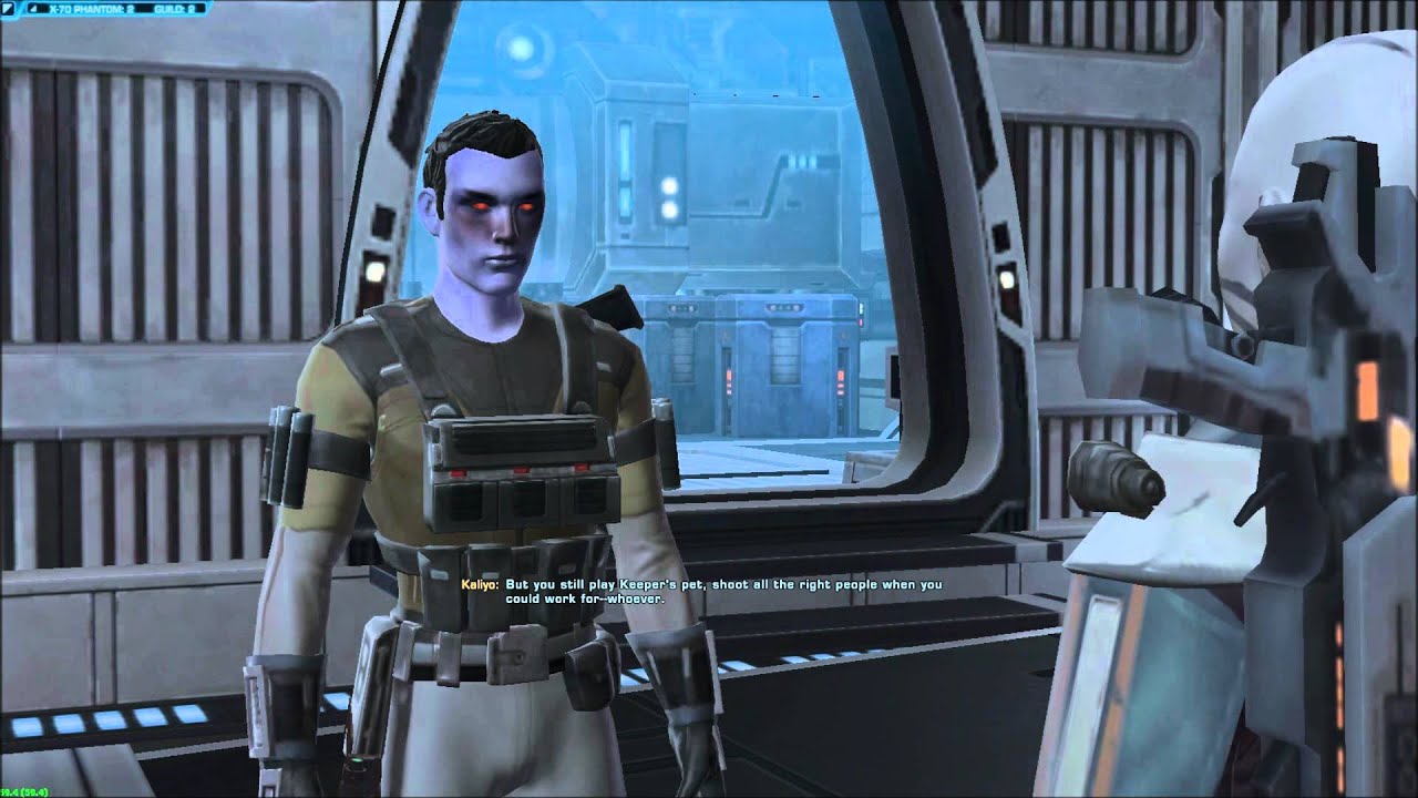 SWTOR IA Second Conversation with Kaliyo D'jannis - Lifestyle Choices ...