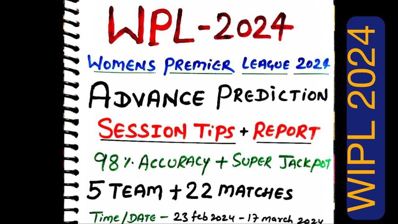 WIPL 2024 Advance Match Prediction | WPL 2024 | WPL 2024 Squad ...