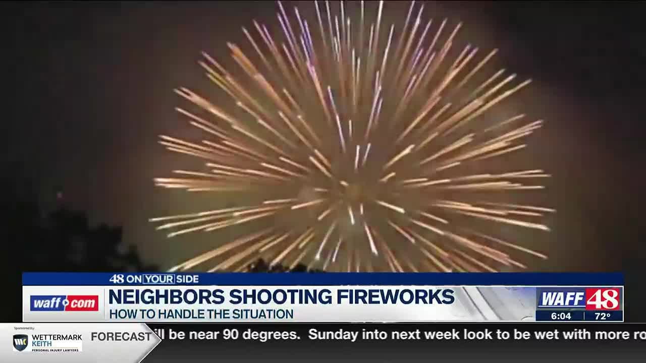 Sheriffs explain how to deal with neighbors shooting off fireworks ...