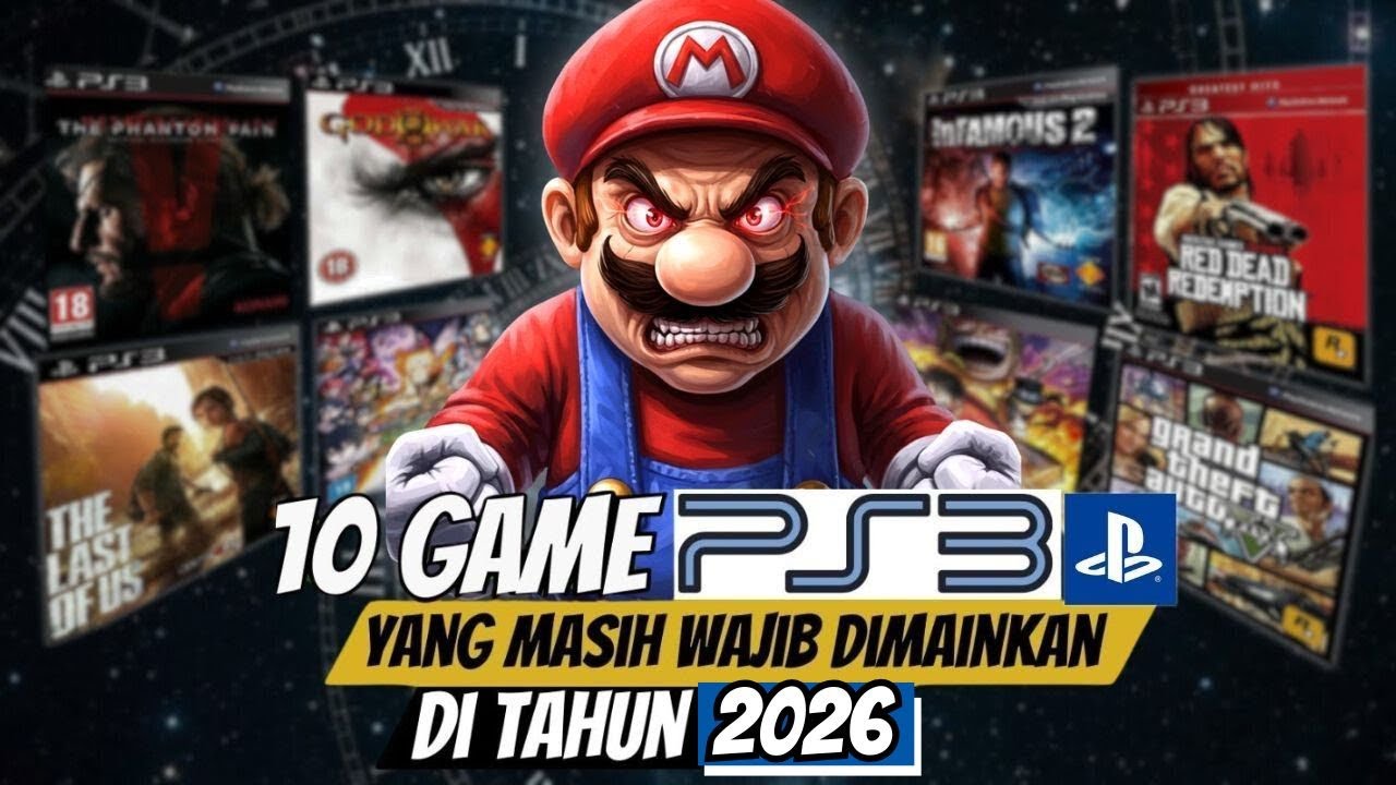 10 Game PS3 yang Masih Wajib Dimainkan di 2026! | Nostalgia Terbaik ...
