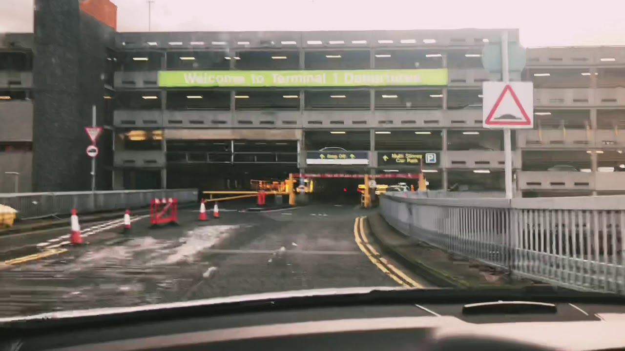 Manchester Airport Terminal 1 Departures, UK Ultra HD, 4K - YouTube