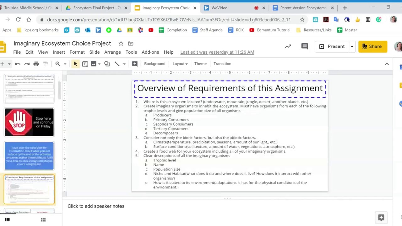 Imaginary Ecosystem Project Overview - YouTube