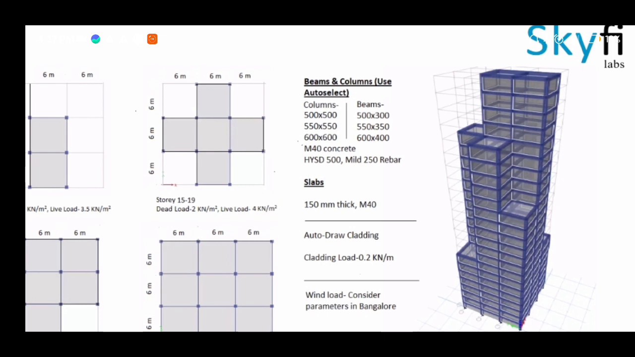 Tall Building Design - Project assignment for Skyfi Labs online course ...