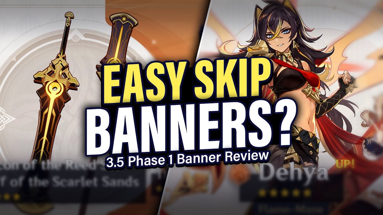 DEHYA & CYNO Banners REVEALED! 3.5 Character & Weapon Banners REVIEW ...