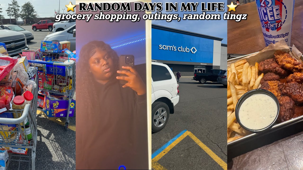 RANDOM DAYS IN MY LIFE - YouTube