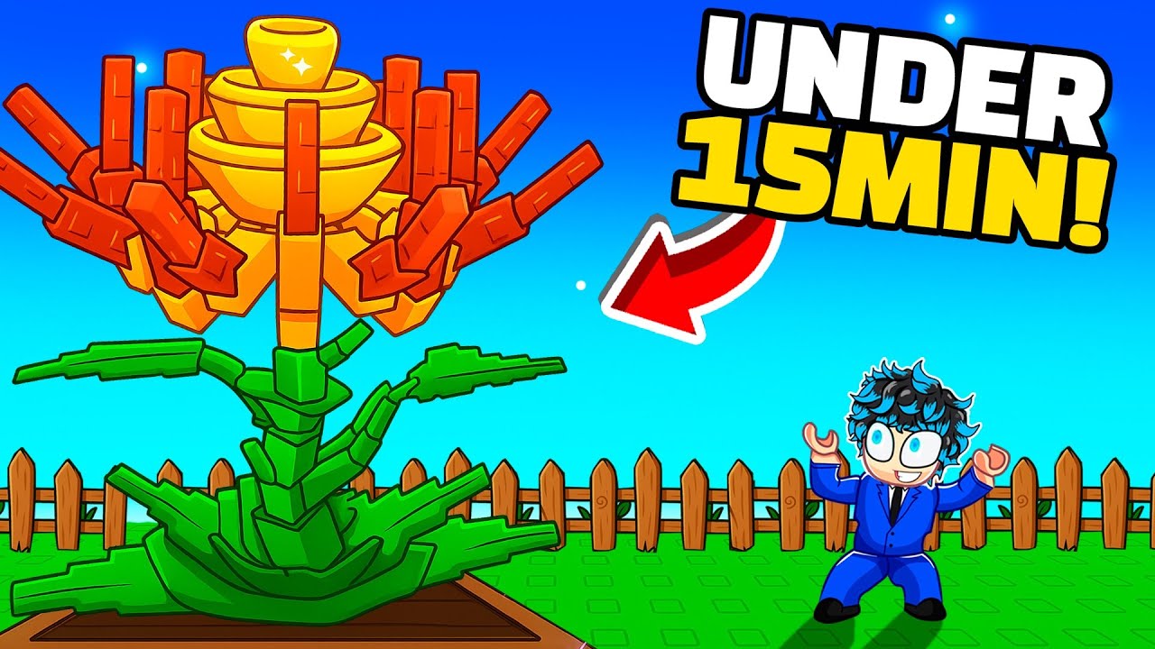 How Fast Can I Go From $0 To Ember Lilly on Grow a Garden - YouTube