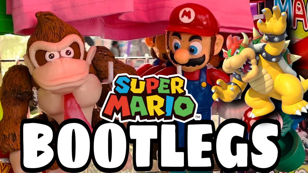 Vamos a buscar bootlegs de Mario Bros en Tepito - YouTube