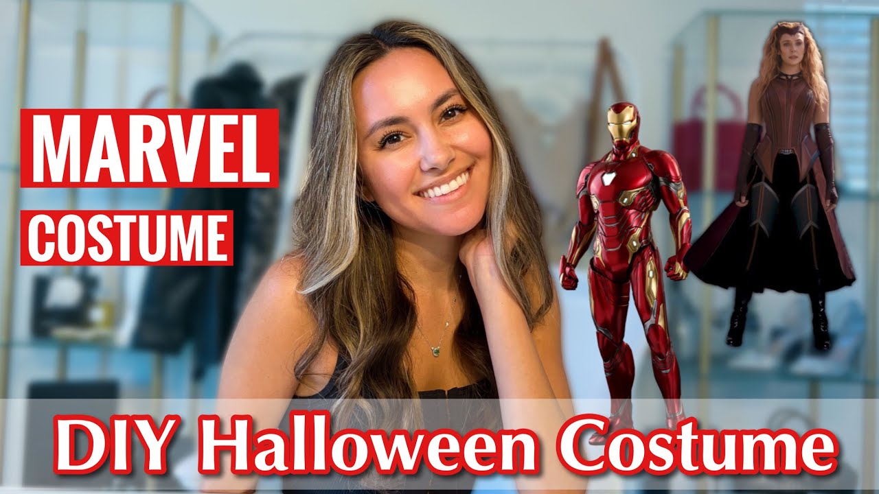 My DIY Halloween Costume Ideas | Marvel Scarlet Witch Costume - YouTube