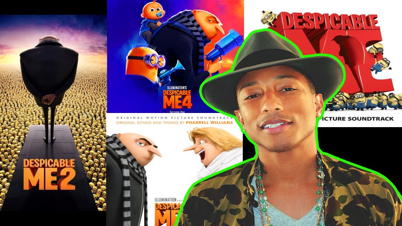 30 Seconds of Pharrell's Every Despicable Me Songs - YouTube