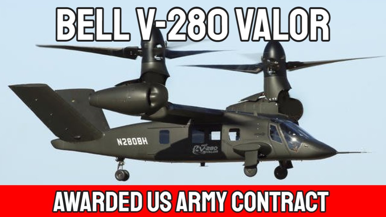 Bell V-280 Valor wins the race for new US Army helicopter - YouTube