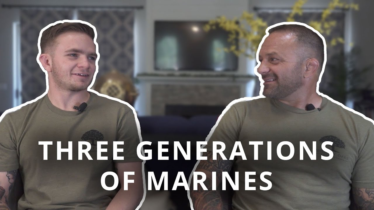 Three Generations of Marines | Hunter and Chad Robichaux - YouTube