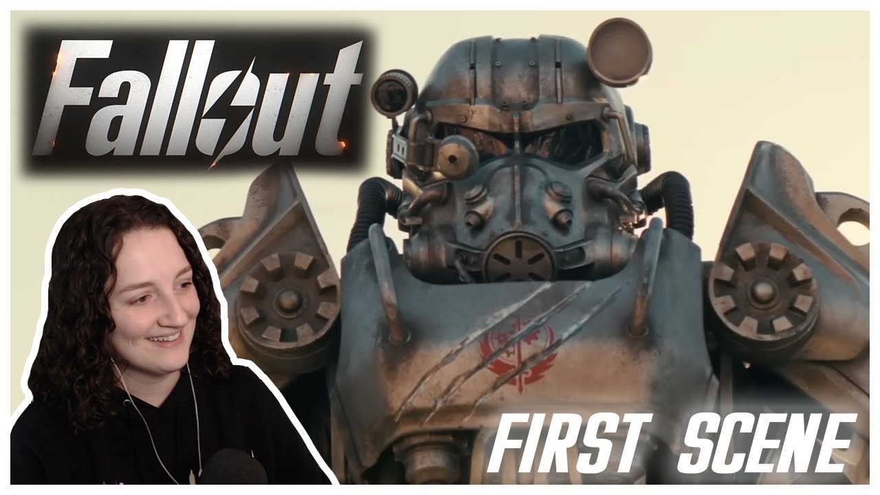Fallout Show First Scene Reaction - YouTube
