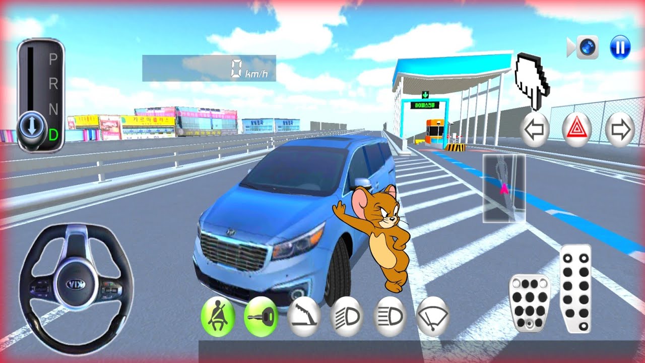 3d driving class - KIA car driving simulator game - gameplay - YouTube