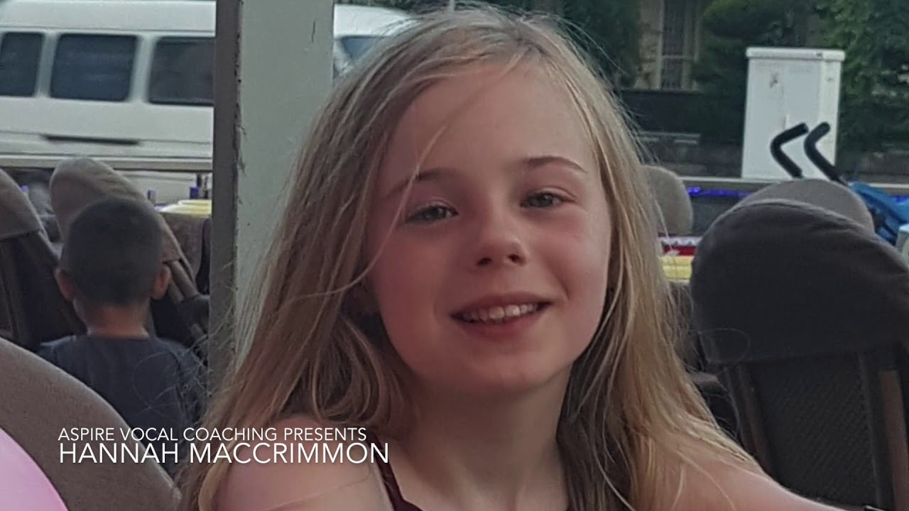 HANNAH MACCRIMMON TIME TO BE AWESOME Aspire Vocal Coaching Cover ...