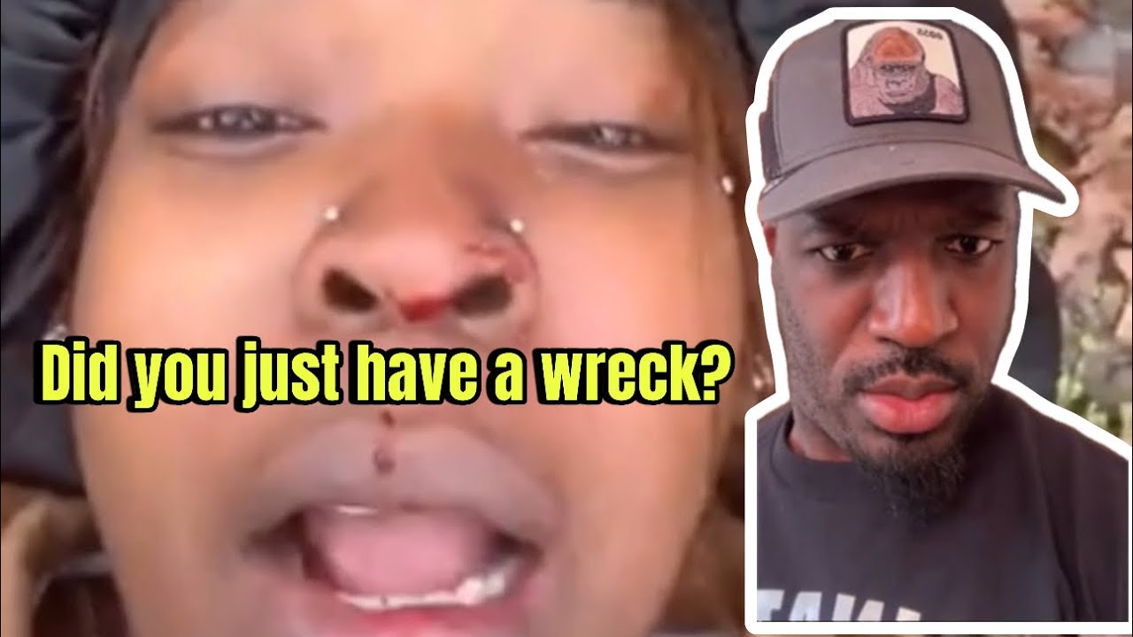 Why would these be your first words after a wreck? 🤦🏿‍♂️ - YouTube