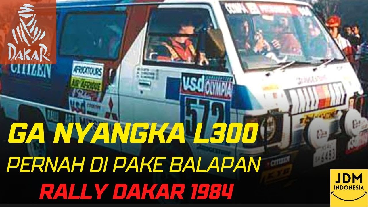 Mitsubishi L300 Alias ELSAPEK Pernah Di Pake Balapan Rally Dakar ...