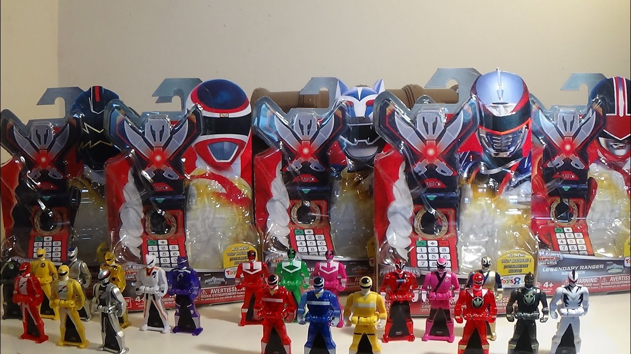 Power Rangers Super Megaforce Toysrus Legendary Ranger Key Wave 2 ...