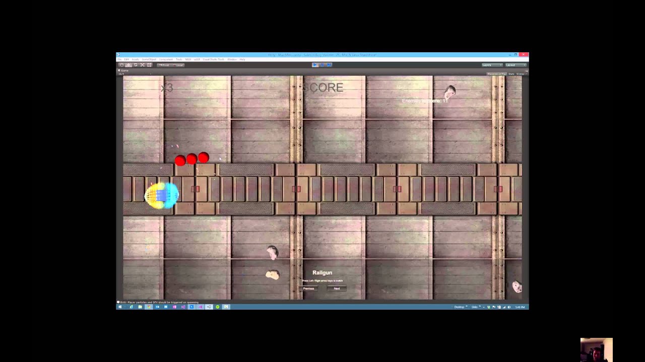 Unity Shmup Weapon Test 3.7.15 - YouTube