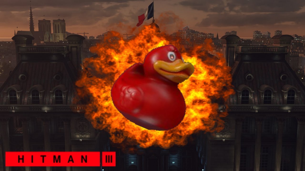 HITMAN 3: Paris Using Explosive Rubber Ducks - Silent Assassin Master ...