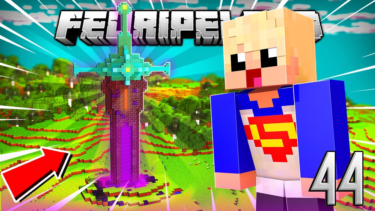 Minecraft: A ESPADA COLOSSAL de EXCALIBUR! Nether Hub (Parte 1 ...