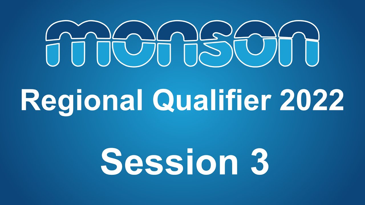 Session 3 - RTW Monson Regional qualifier - YouTube