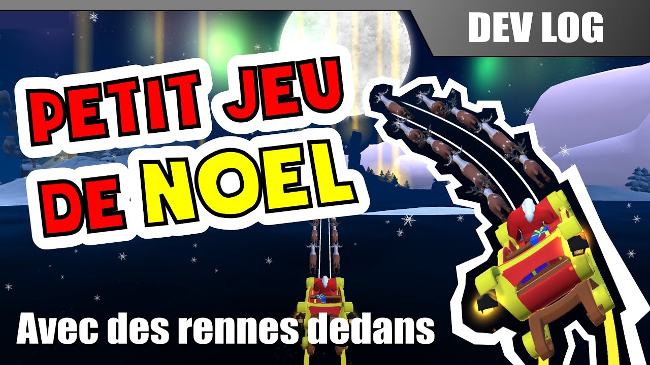 🎄🎁 Jeu de Noël : Dirigez le traîneau et les rennes ! 🦌🦌🦌 - YouTube