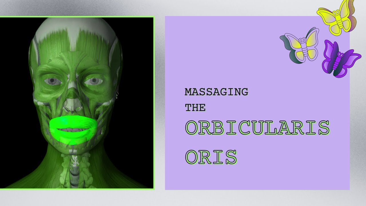 Massaging the Orbicularis Oris - YouTube