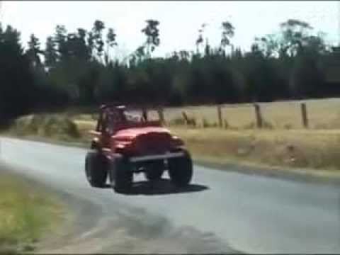 2 tekerlek üstünde jeep sürmek