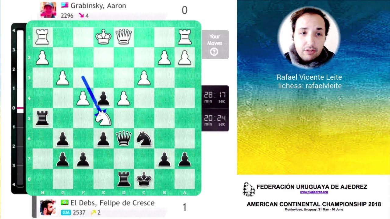 Aaron Grabinsky x Felipe El Debs (07/06/2018) - 7a rodada - Campeonato ...