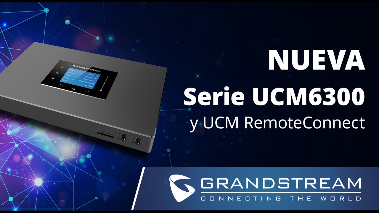 Webinar - Un Vistazo a la Serie UCM6300 y UCM RemoteConnect - YouTube