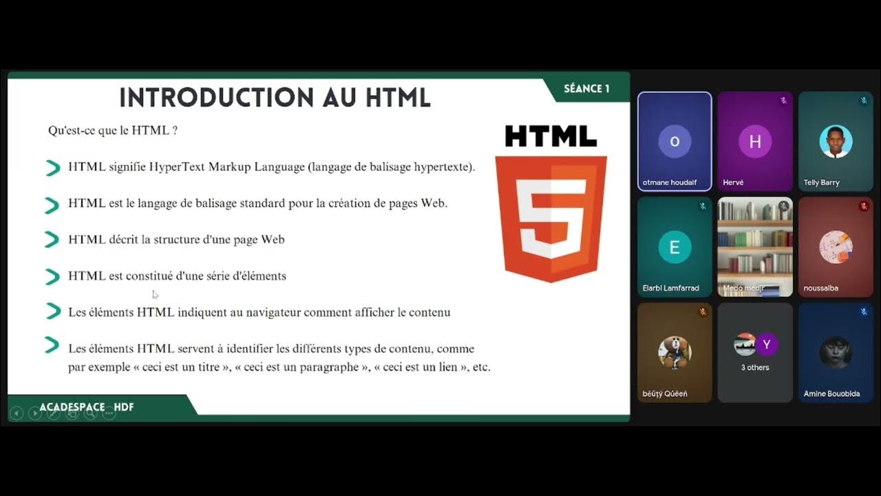 Formation Développement Web – Séance 1 : HTML, CSS, JavaScript ...