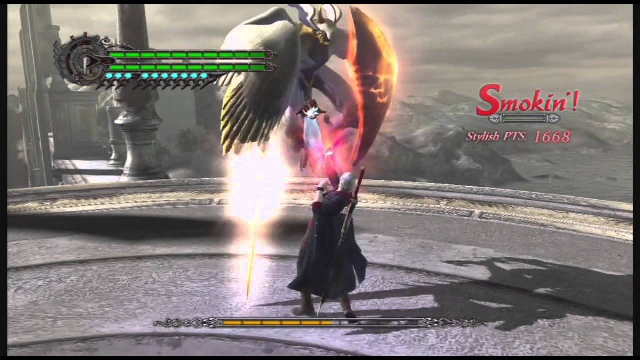 DMC4 - Mission 8, Credo Boss Fight, No Damage - YouTube