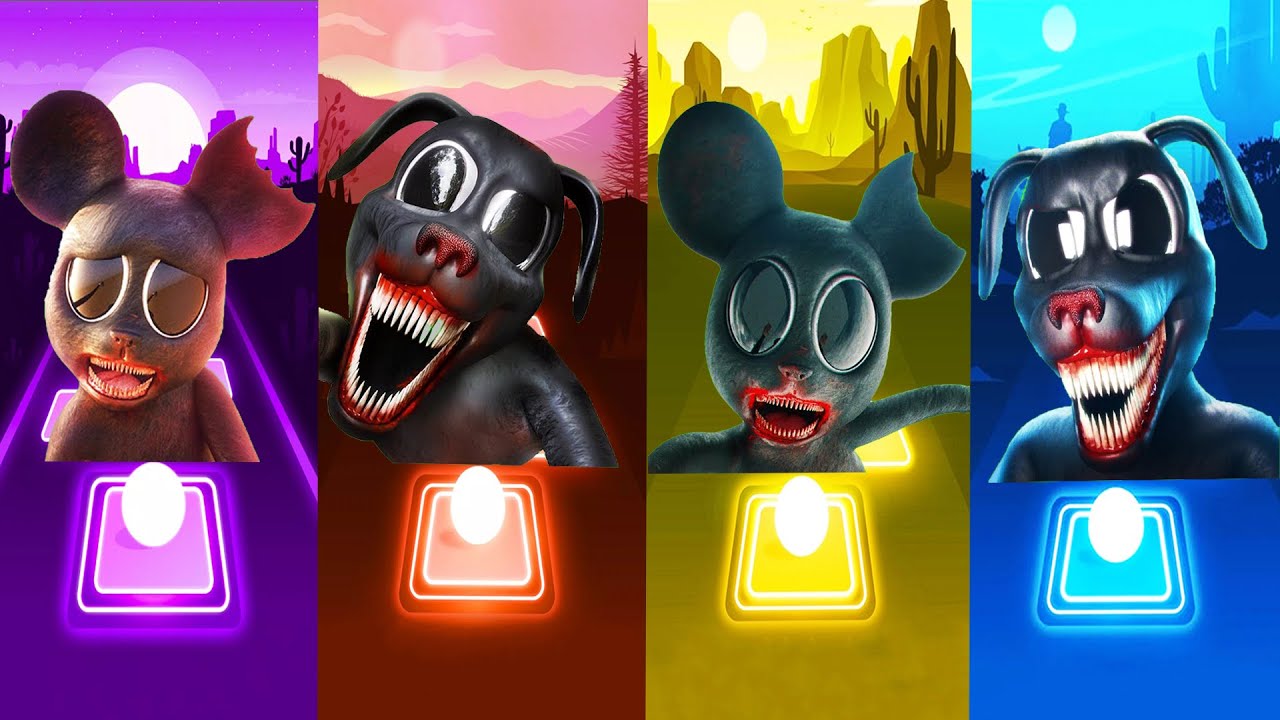 Cartoon Mouse vs Cartoon Dog vs Cartoon Mouse vs Cartoon Dog | Tile Hop ...