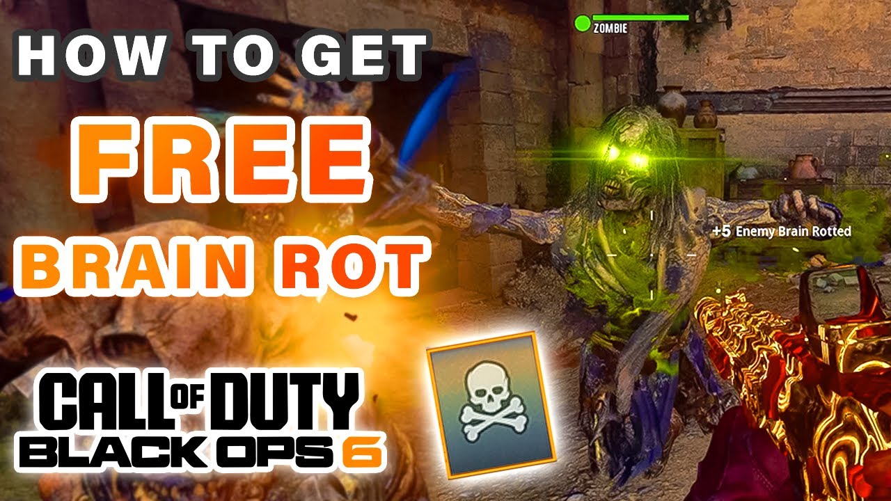 How to get a FREE Brain Rot Ammo Mod on The TOMB Map Black Ops 6 ...