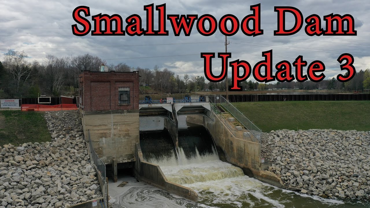Update 3: Smallwood Dam and Lake Flood 2020 - Drone - Dam Collapse ...