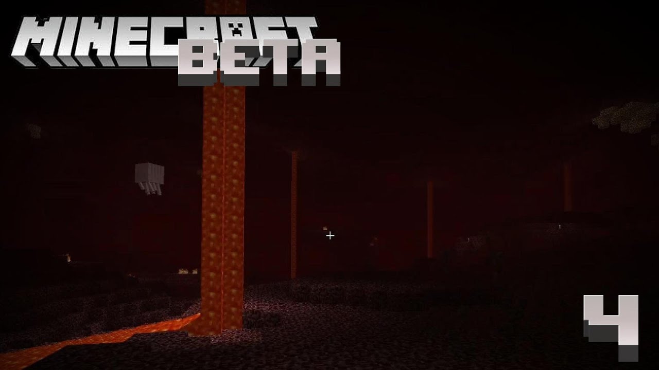 Going Into the Nether in Minecraft Beta! - YouTube