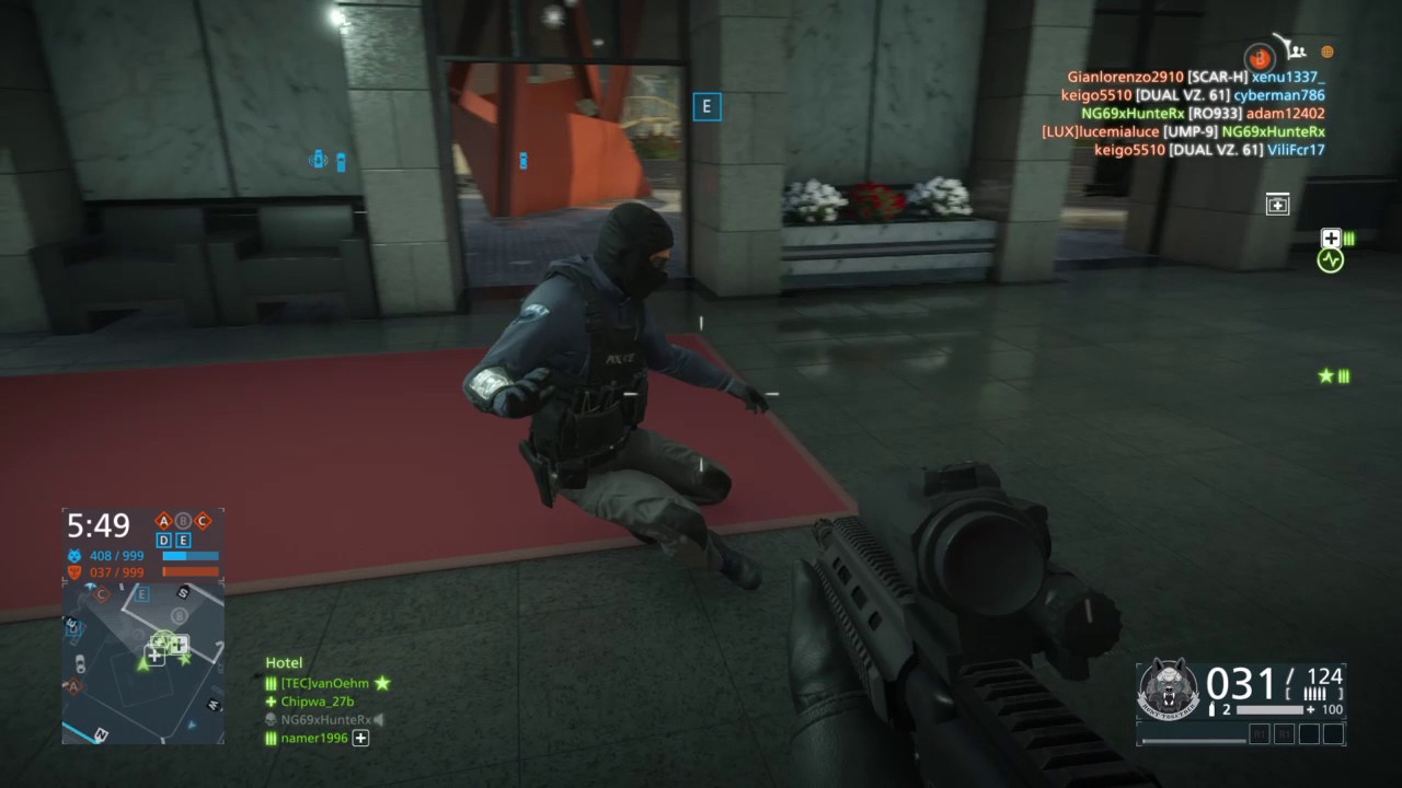 Battlefield™ Hardline pose - YouTube